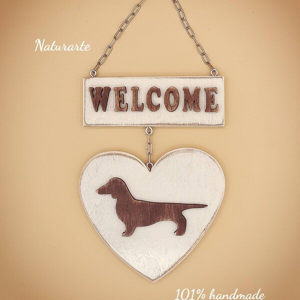 Dachshund Welcome Sign - Etsy