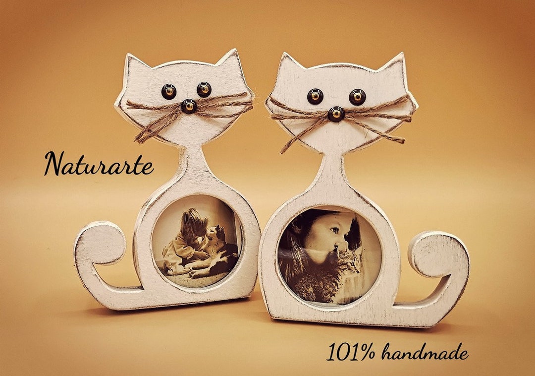 Cat-shaped Picture Frames - Etsy