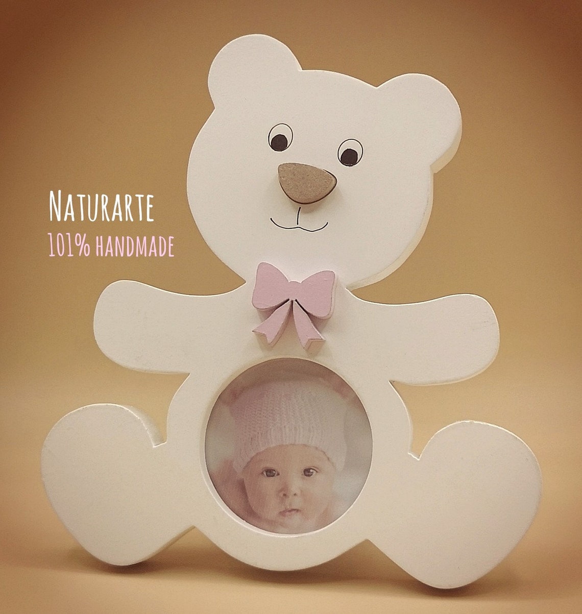 Teddy Bear Picture Frame - Etsy