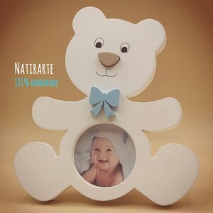 Teddy Bear Picture Frame - Etsy
