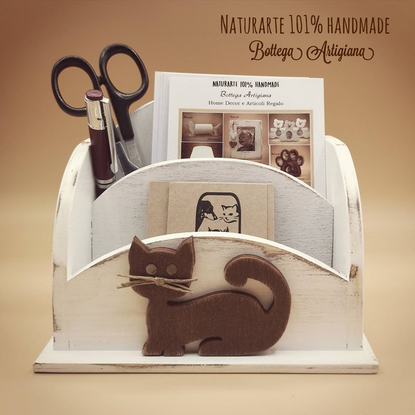 Cat Letter Holder - Etsy