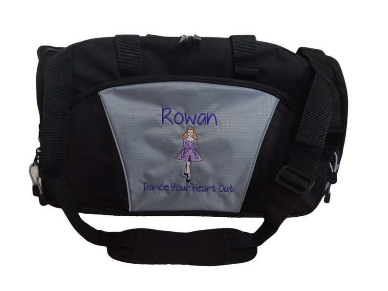 Duffel Bag Personalized Dancer Irish Dance Jig Celtic Ireland Ghillie ...