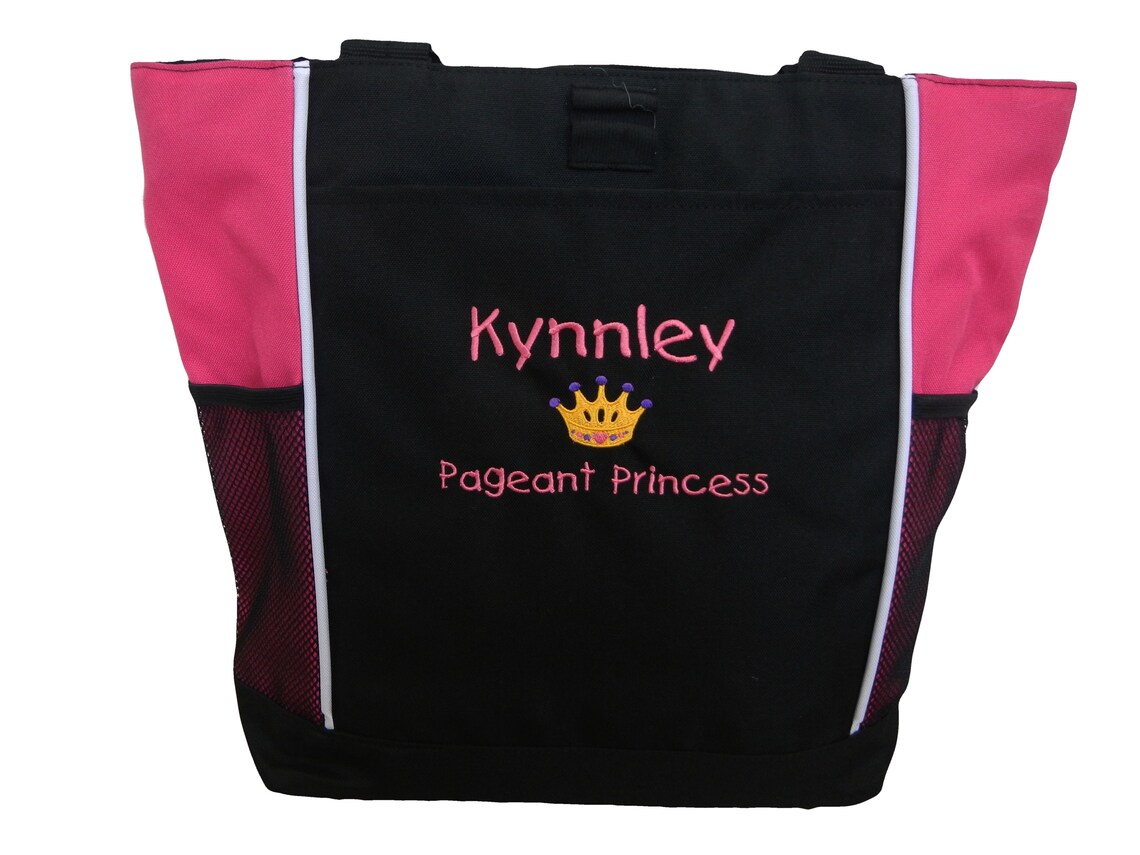 Tote Bag Personalized Princess Pageant Director Crown Jewels | Etsy