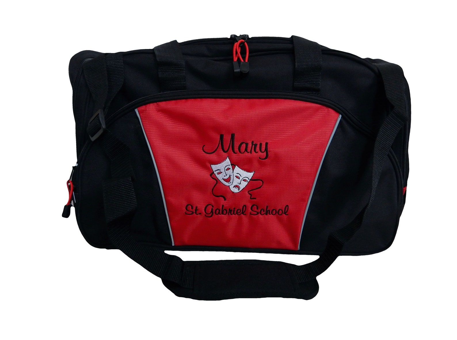 Duffel Bag Personalized Drama Club Masks Glee Club Theater Luggage ...