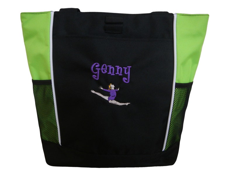 Tote Bag Personalized Gymnastics Gymnast Duffel Gym Bag Floor - Etsy