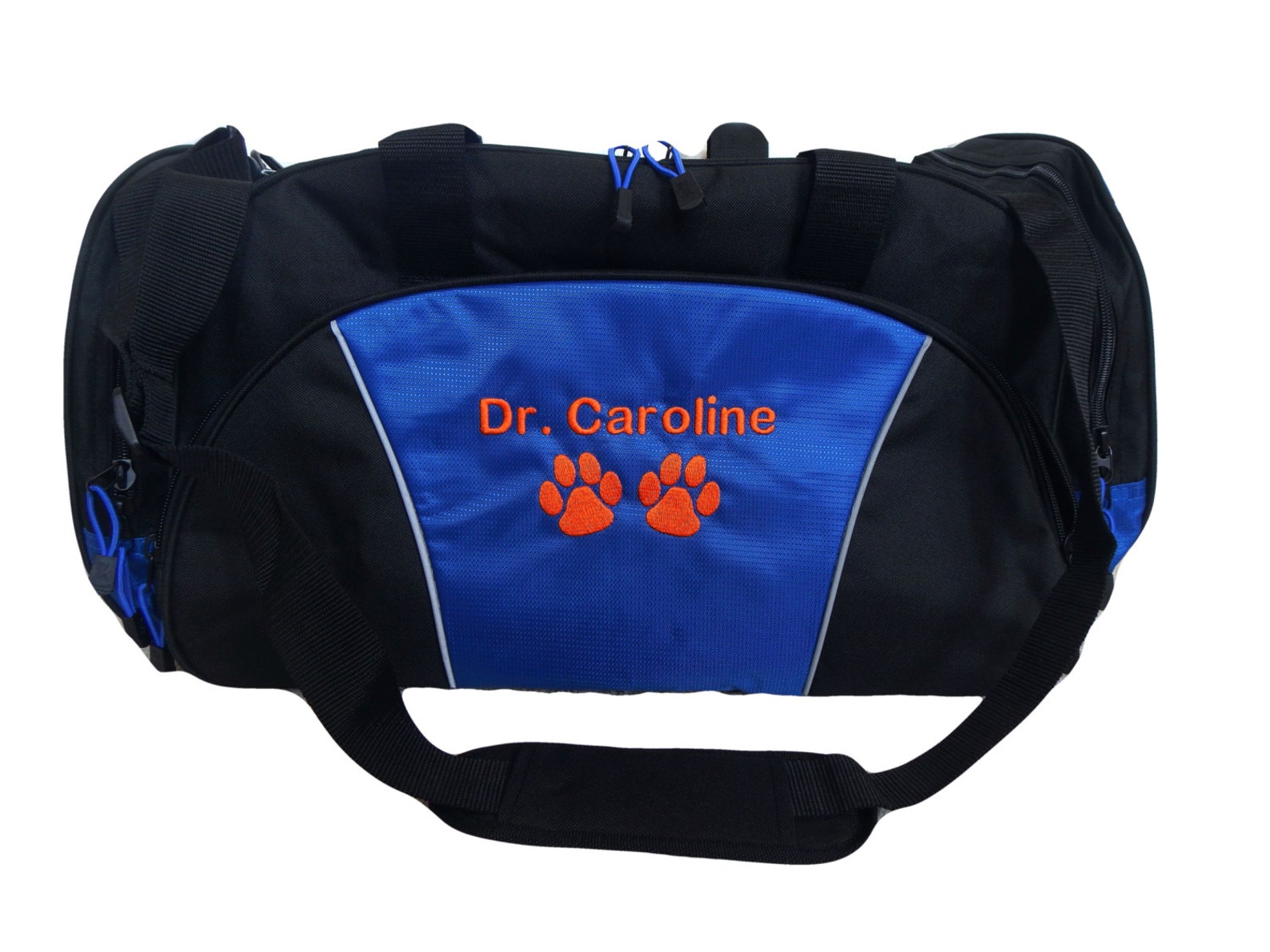 Duffel Bag Personalized Vet Tech VT Veterinarian Canine Unit - Etsy