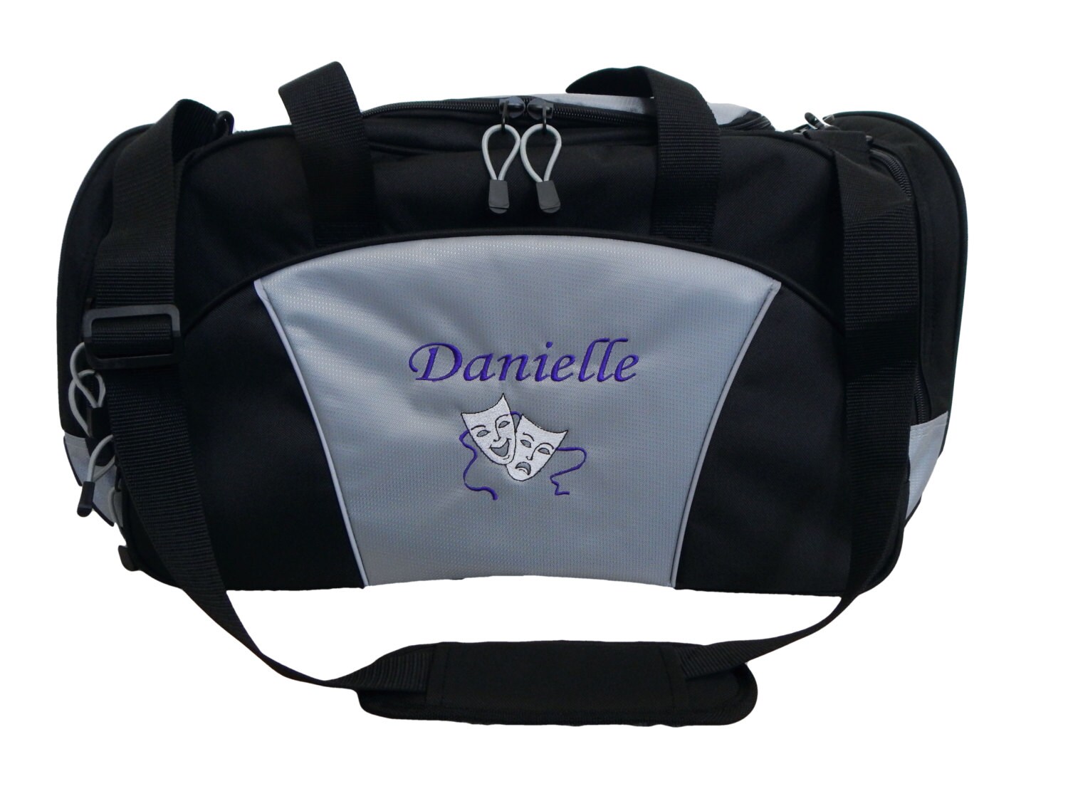 Duffel Bag Personalized Drama Club Masks Glee Club Theater Luggage ...