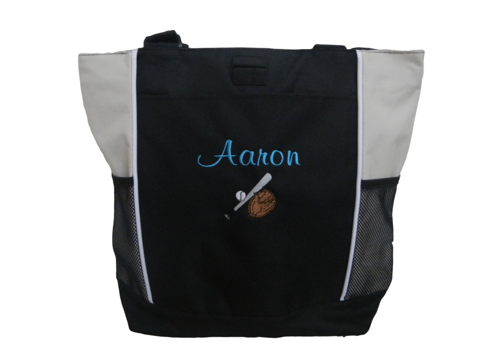 Tote Bag Personalized Coach Gift Team Mom Competition Baseball Bat ...