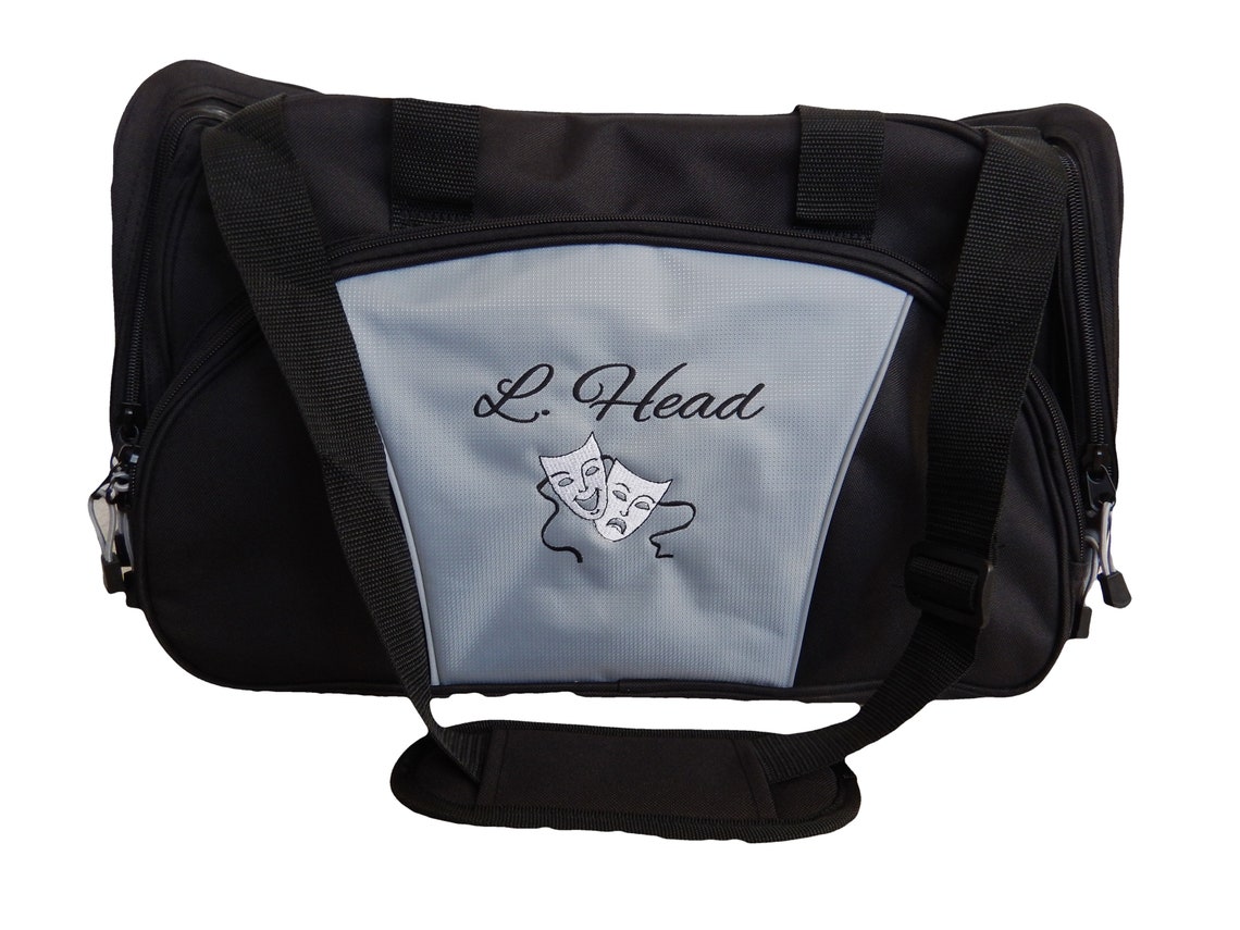 Duffel Bag Personalized Drama Club Masks Glee Club Theater Luggage ...