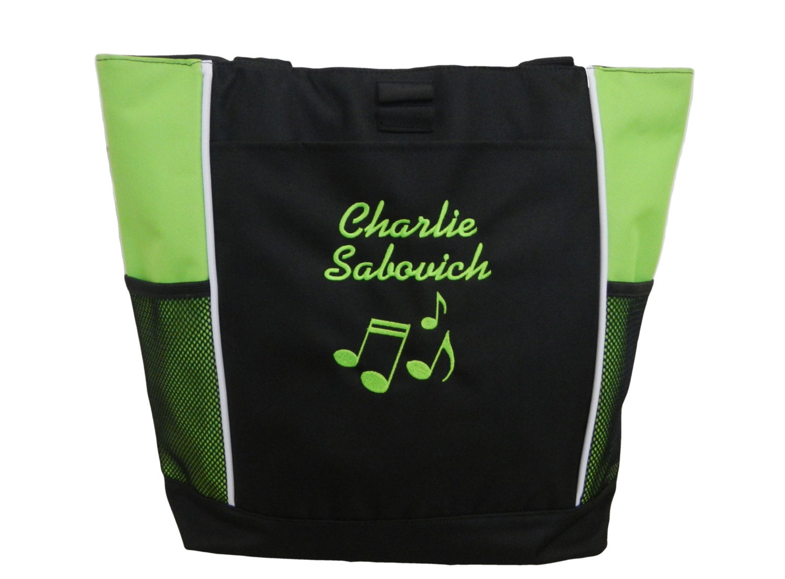 Tote Bag Personalized Music Notes Band Teacher Chorus Theater - Etsy