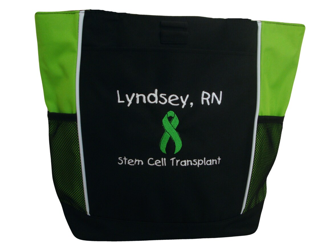 Tote Bag Personalized Breast Cancer Stem Cell Heart Transplant | Etsy