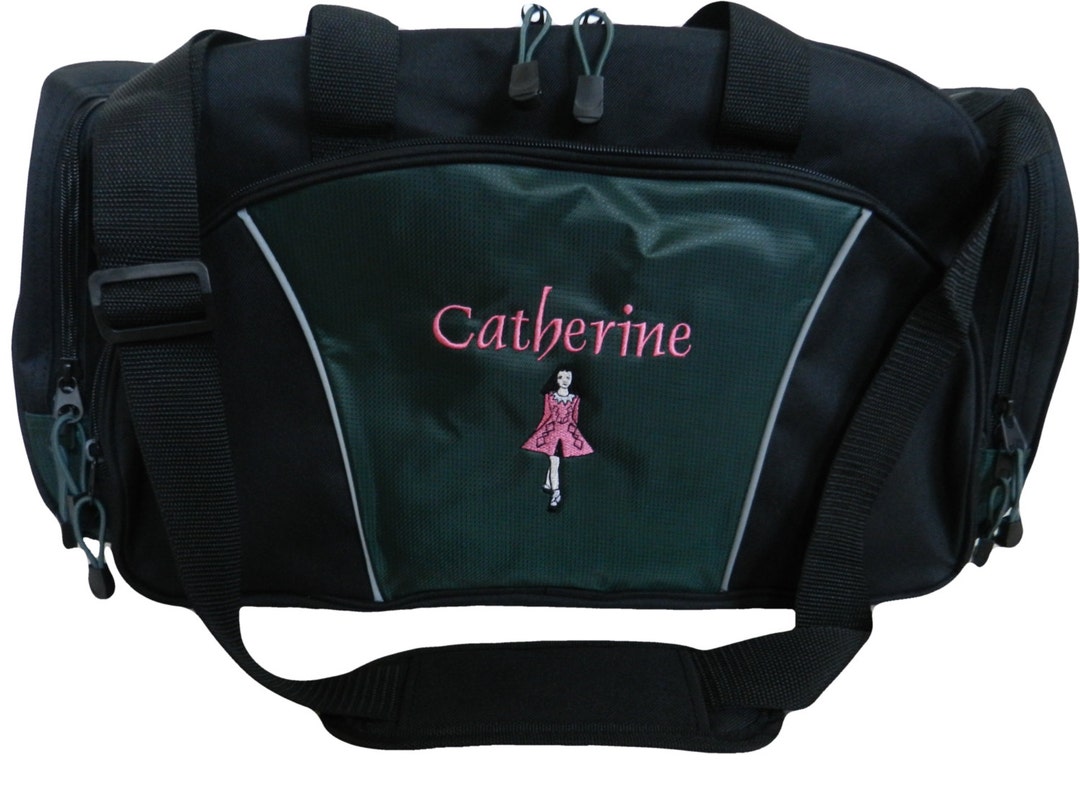 Duffel Bag Personalized Dancer Irish Dance Jig Celtic Ireland Ghillie ...