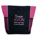 Tote Bag Custom Embroidered Personalized AVON Ask for Brochure With ...