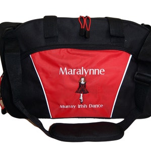 Duffel Bag Personalized Dancer Irish Dance Jig Celtic Ireland Ghillie ...