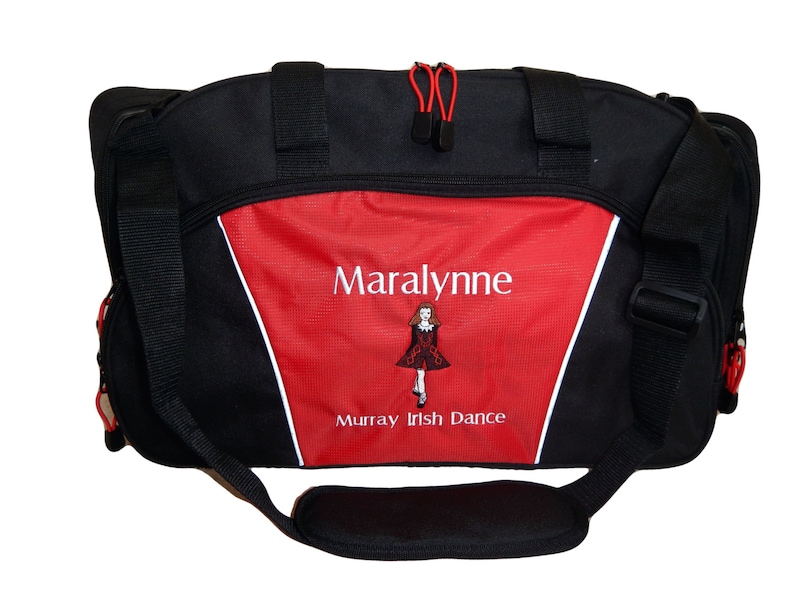 Duffel Bag Personalized Dancer Irish Dance Jig Celtic Ireland Ghillie ...