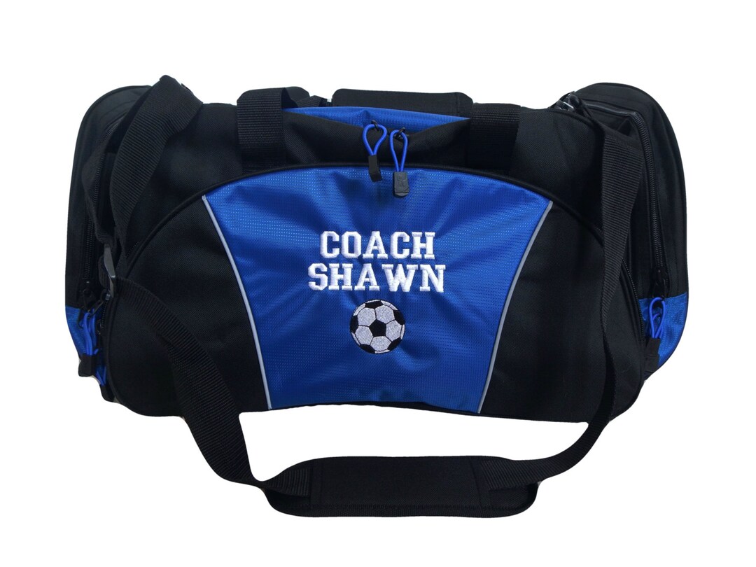 Duffel Bag Personalized SOCCER Football Coach Gift Mom Travel ...