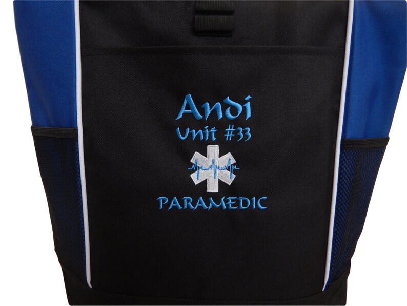 Tote Bag Personalized Star of Life EKG Paramedic EMT EMS Medic - Etsy