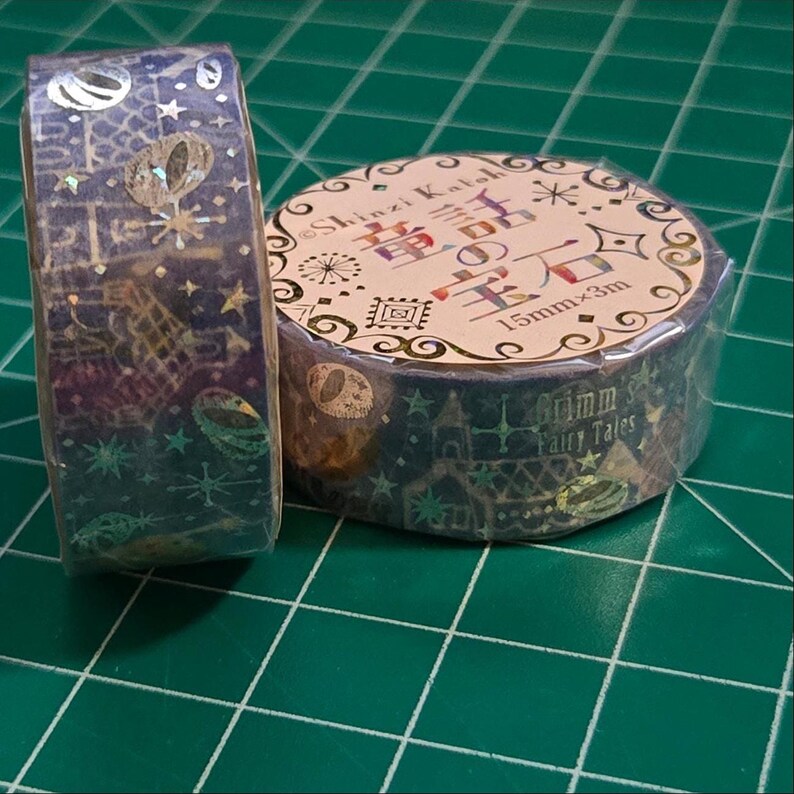 Grimm Fairytale Washi Tape | Made in Japan - Etsy