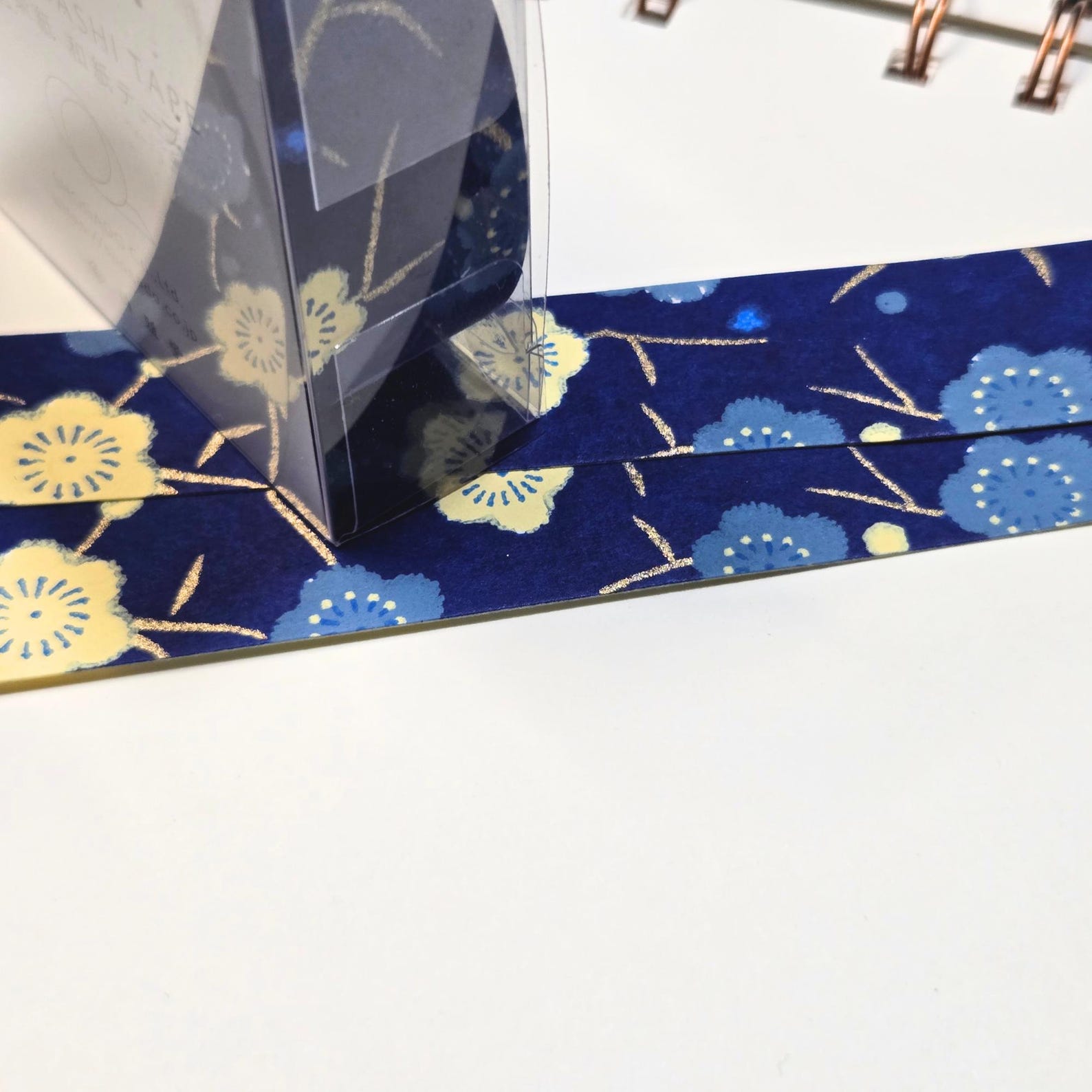 Japanese Yuzen Washi Tape Pre-cut Length Set (2 X 58cm) | Floral ...