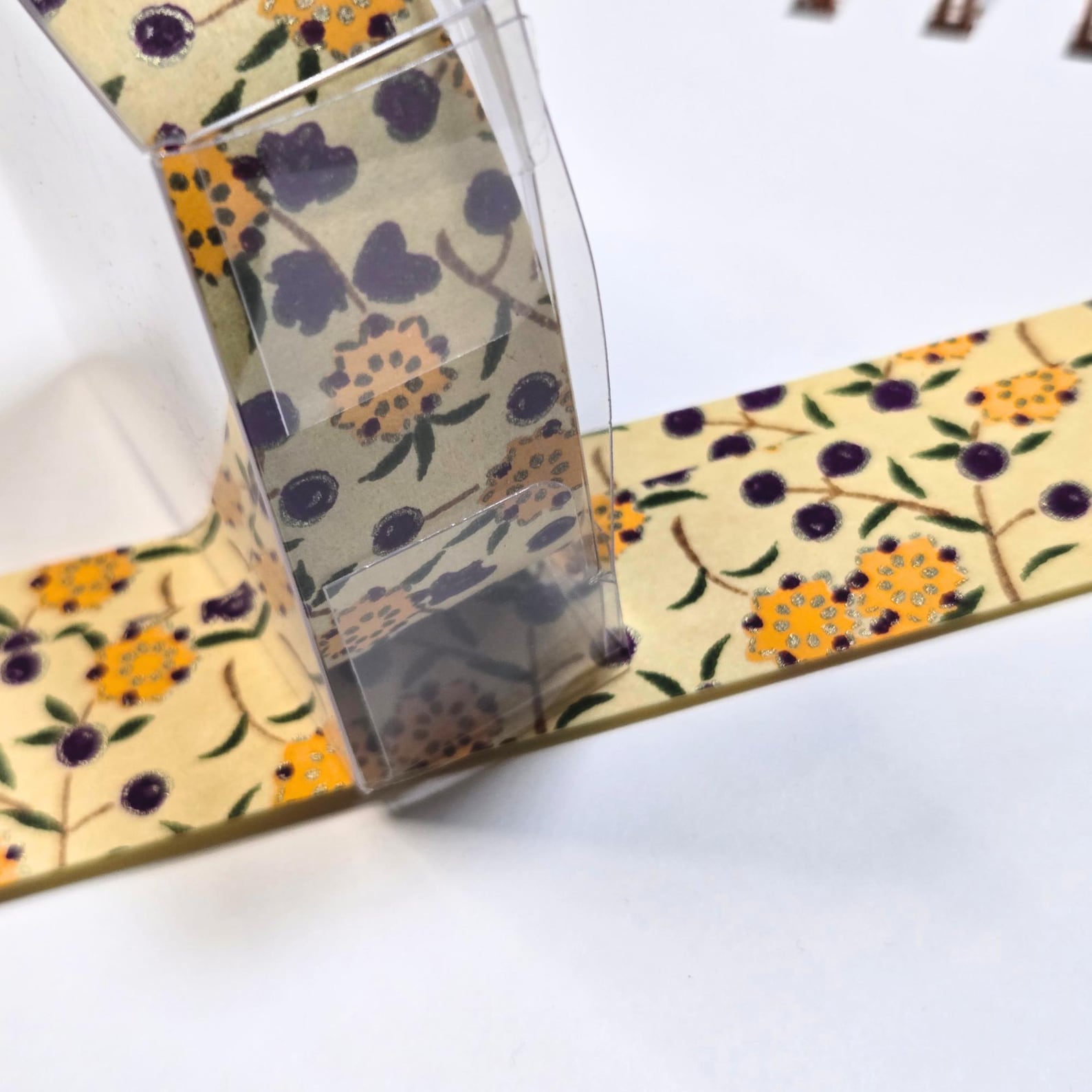 Japanese Yuzen Washi Tape Pre-cut Length Set (2 X 58cm) | Floral ...