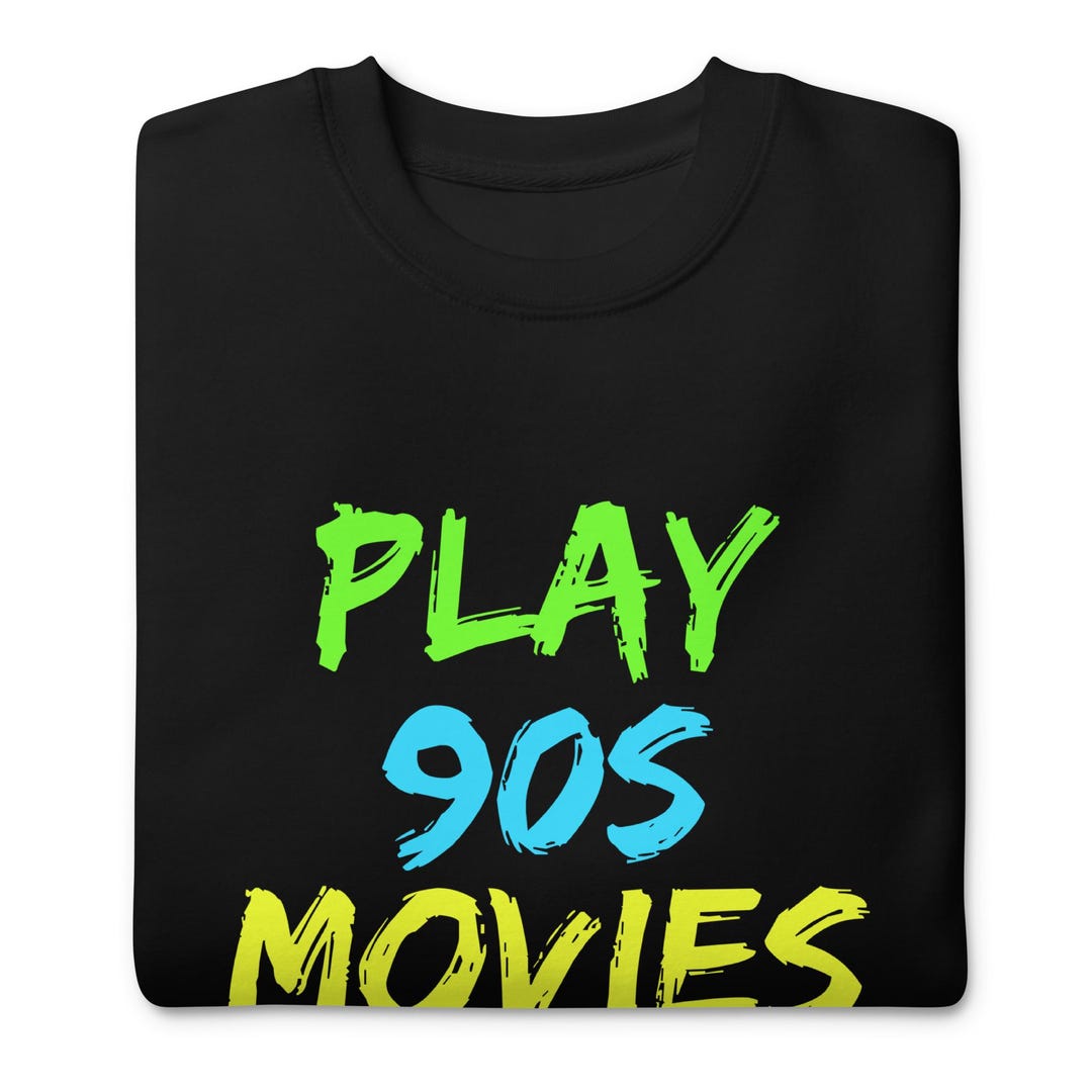 Play 90s Movies Only - Neon Retro Style - Etsy
