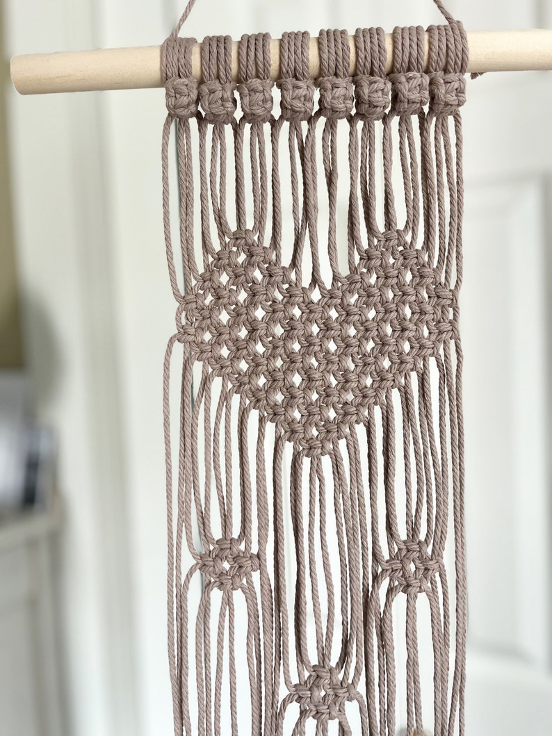 Heart Macrame Hanging Macrame Hanging Room Decor - Etsy