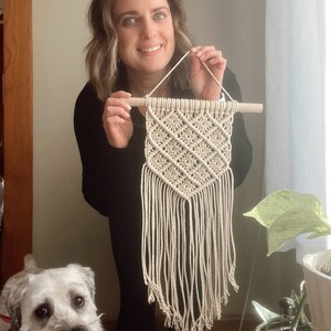 Small Macrame Hanging | Macrame Hanging | Macrame Design | Decor ...