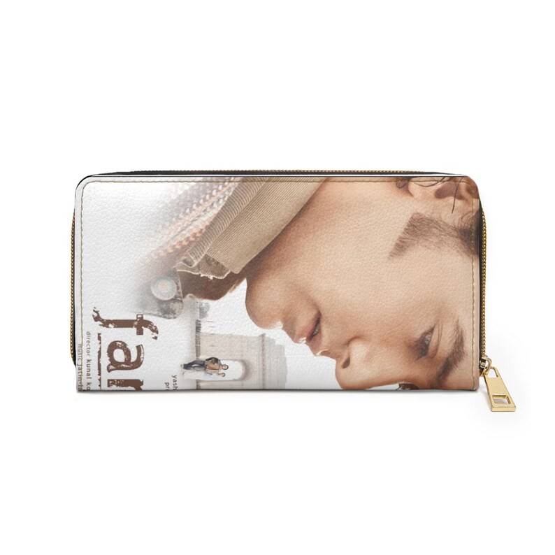 Vintage Magazine Portrait Zipper Wallet | Retro Photo Print Wallet ...