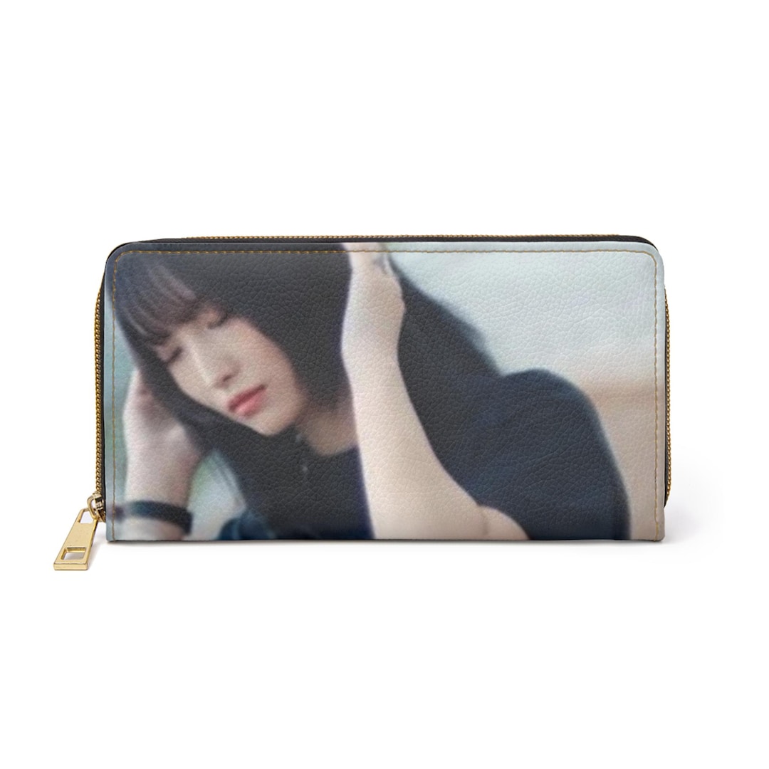 Photograph Collage Zipper Wallet | Portrait and Camera Print Twice Momo ...