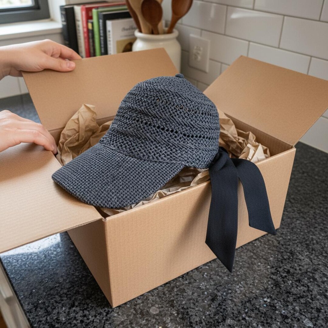 Elegant Straw Knit Baseball Cap With Bow Ribbon Soft Top Summer Sun Hat ...