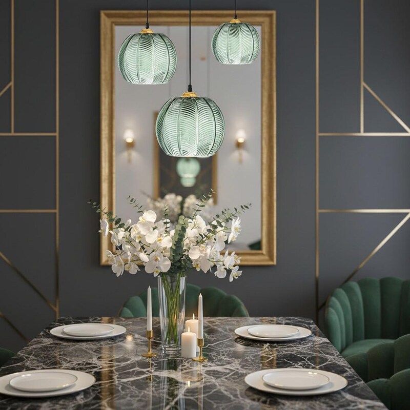 Sage Green Ceiling Light - Etsy