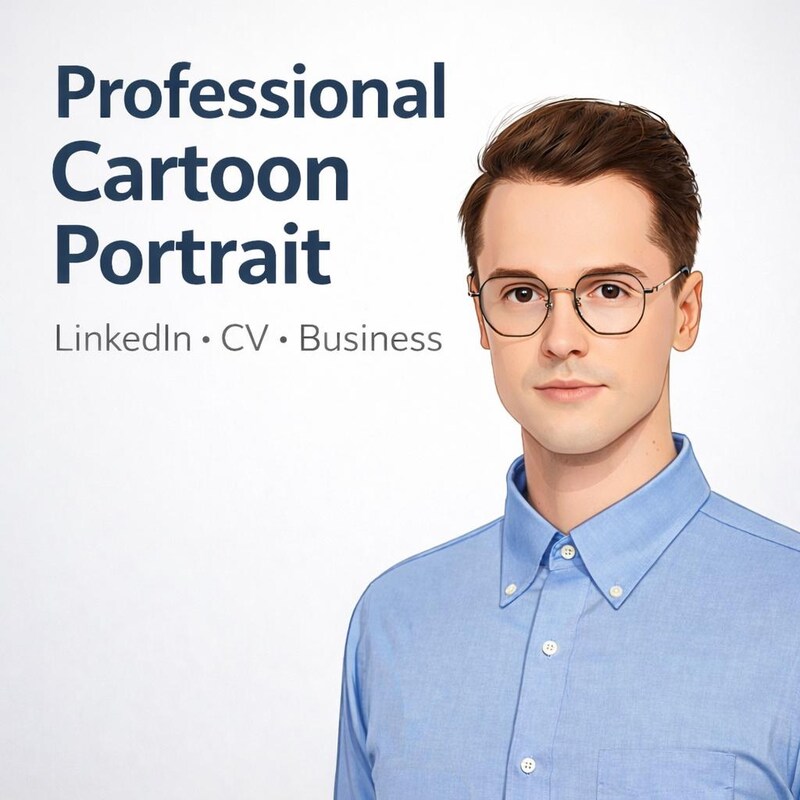 Cartoon Profile Pic - Etsy