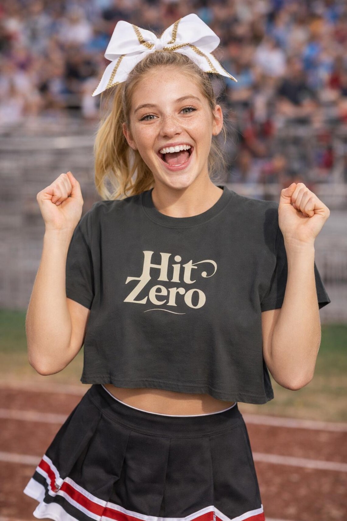 Hit Zero Cheer Shirt | Comfort Colors® Cheerleader Tee, All Star Cheer ...