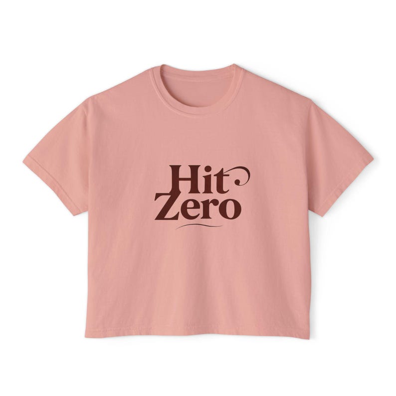 Hit Zero Cheer Shirt | Comfort Colors® Cheerleader Tee, All Star Cheer ...