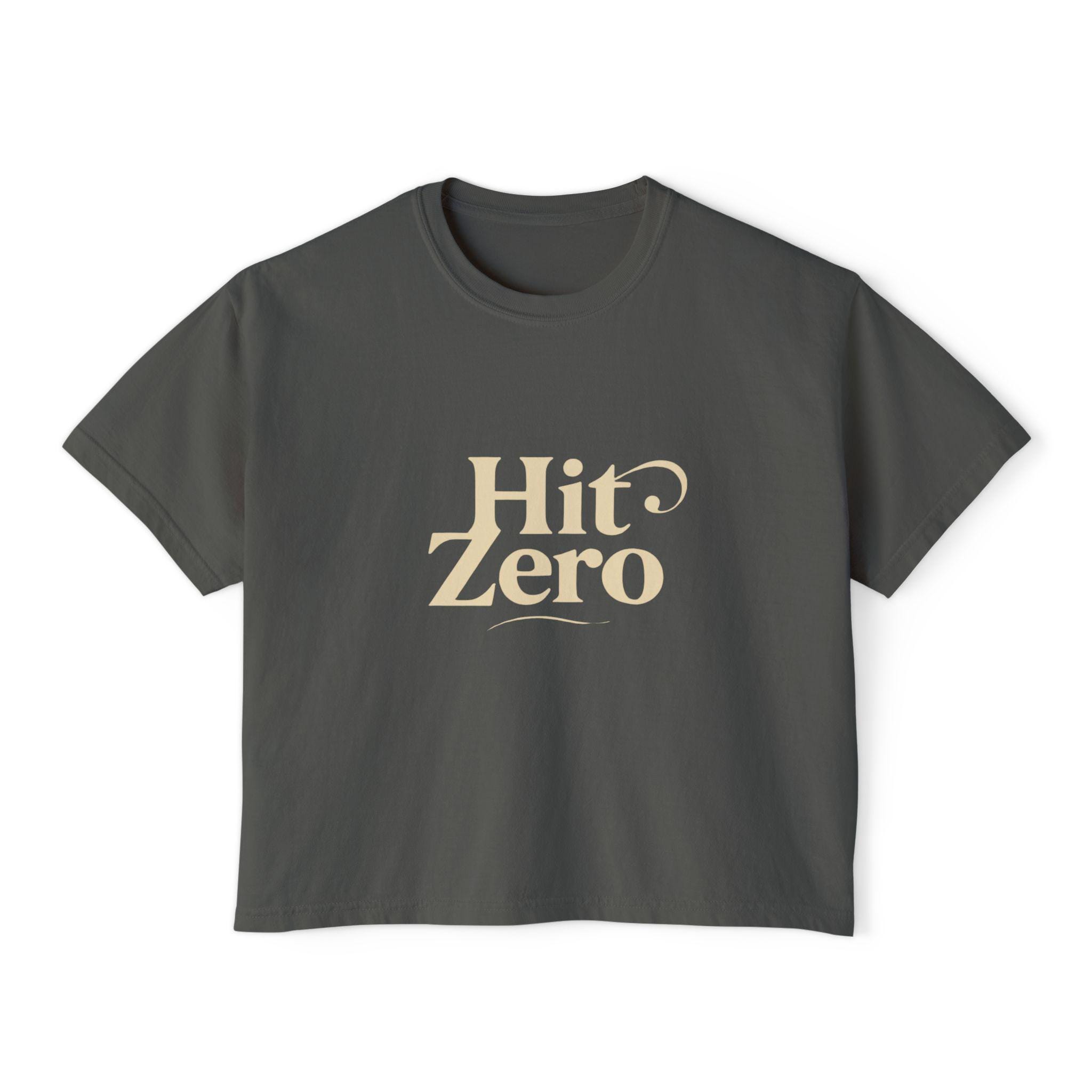 Hit Zero Cheer Shirt | Comfort Colors® Cheerleader Tee, All Star Cheer ...