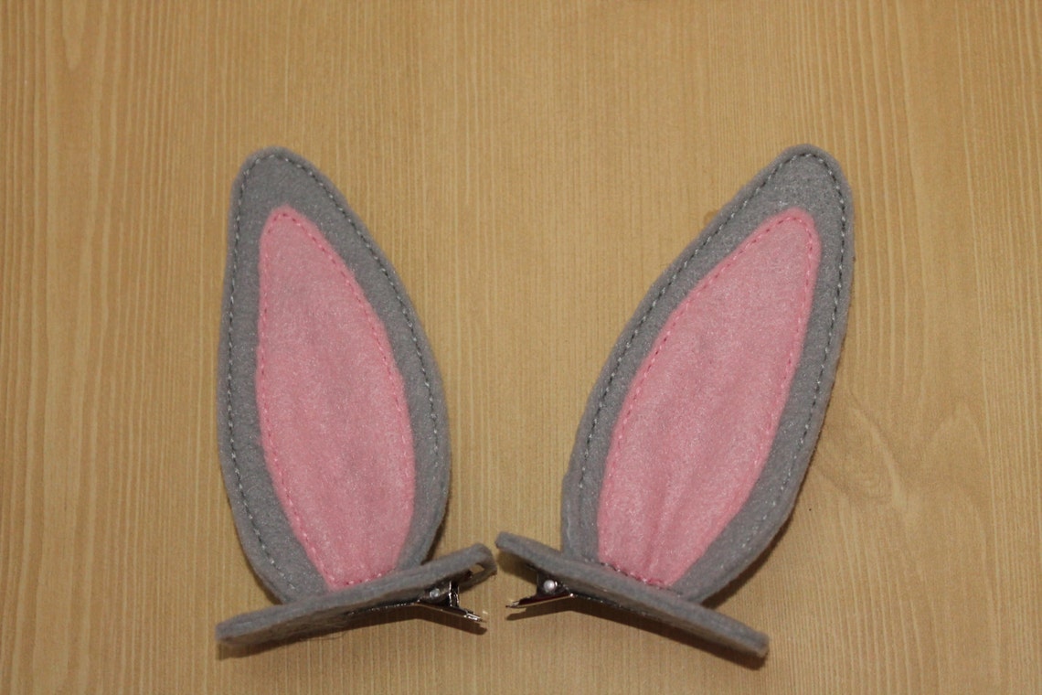Bunny Ear Clips Bunny Ears Bunny Ear Photo Prop Easter | Etsy
