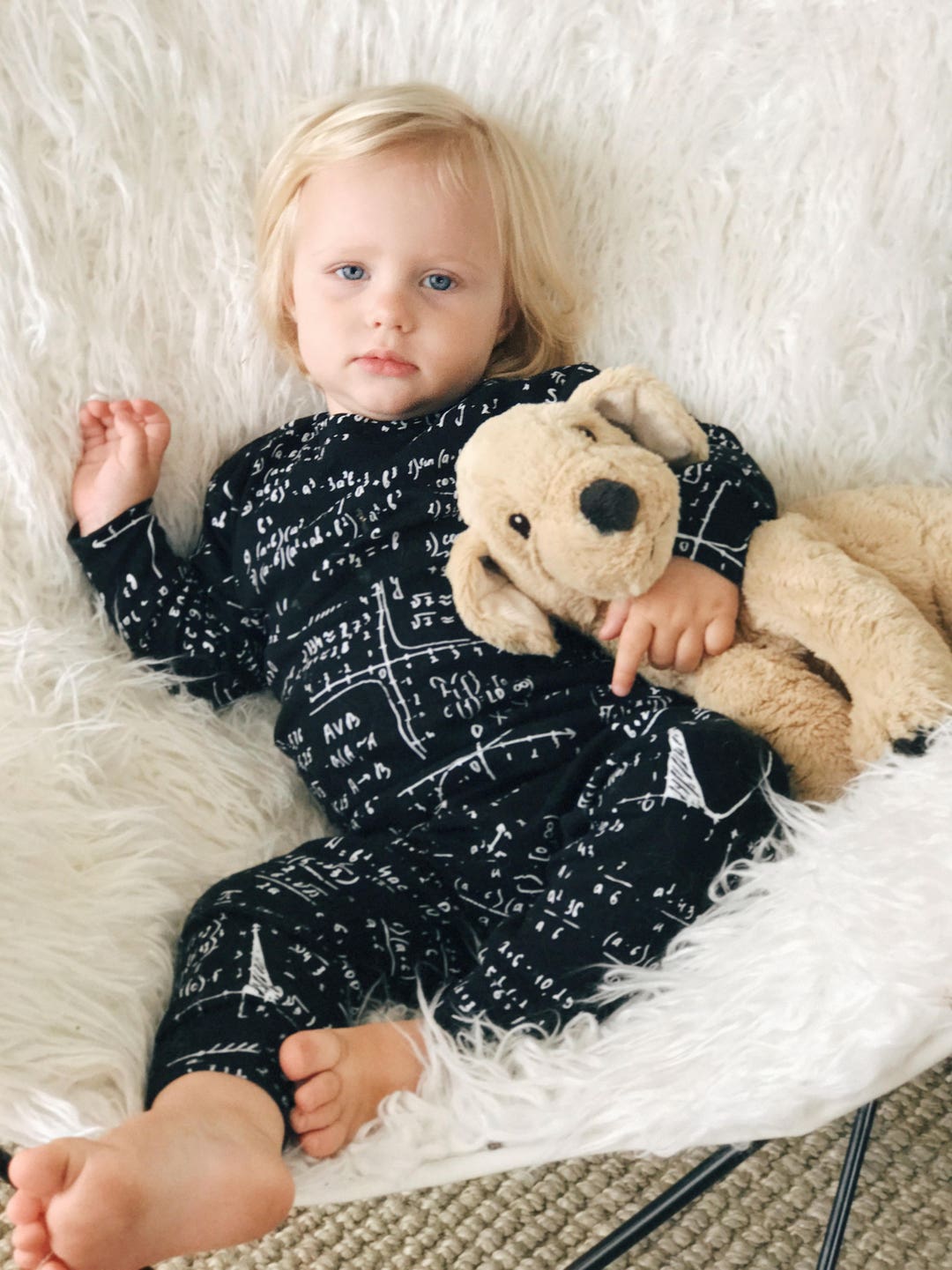 Math 2 Piece Pajama Set - Etsy