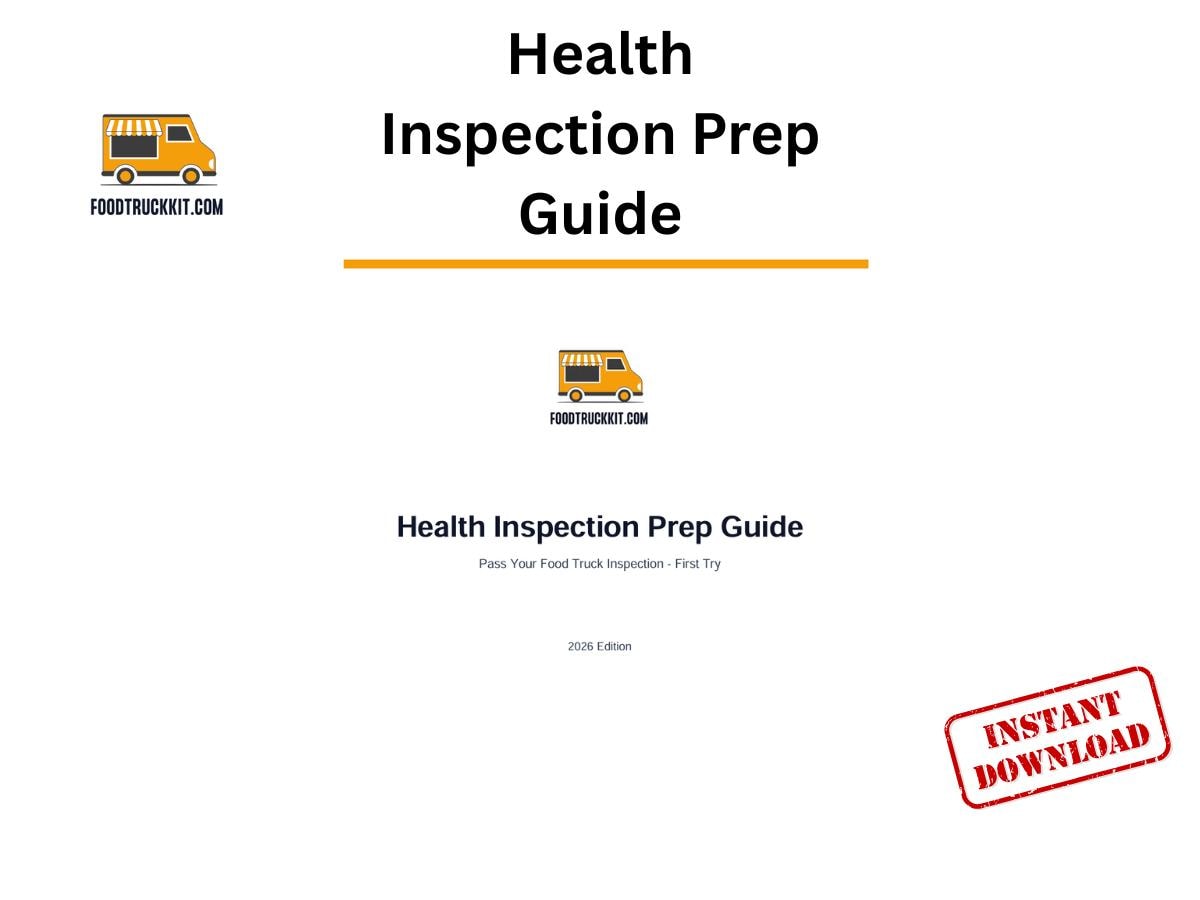 Food Truck Health Inspection Guide 2026 | Pass Your Inspection ...