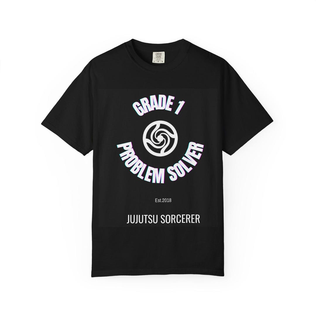 Grade 1 Problem Solver T-shirt | Jujutsu Sorcerer Design - Etsy