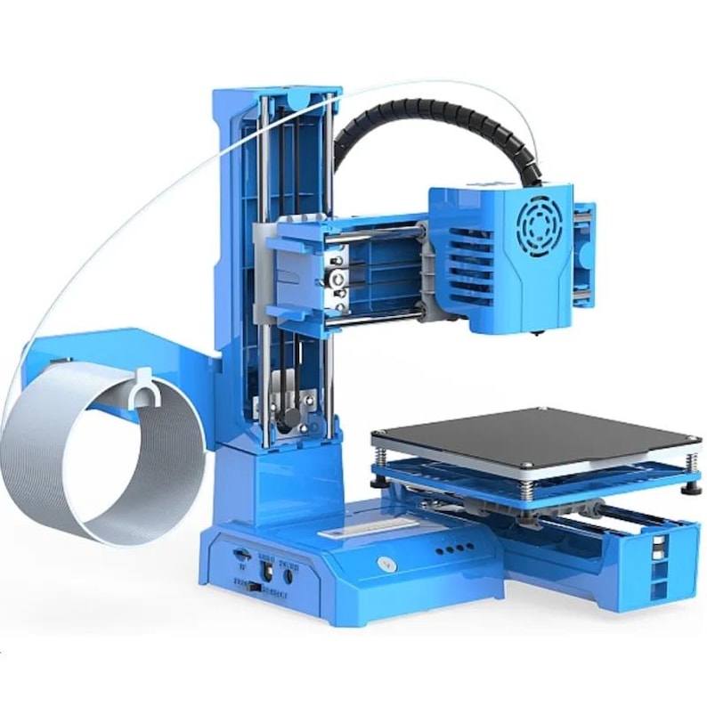 Mini 3D Printer – Easy One-click Printing, 4" X 4" X 4" Build Volume ...