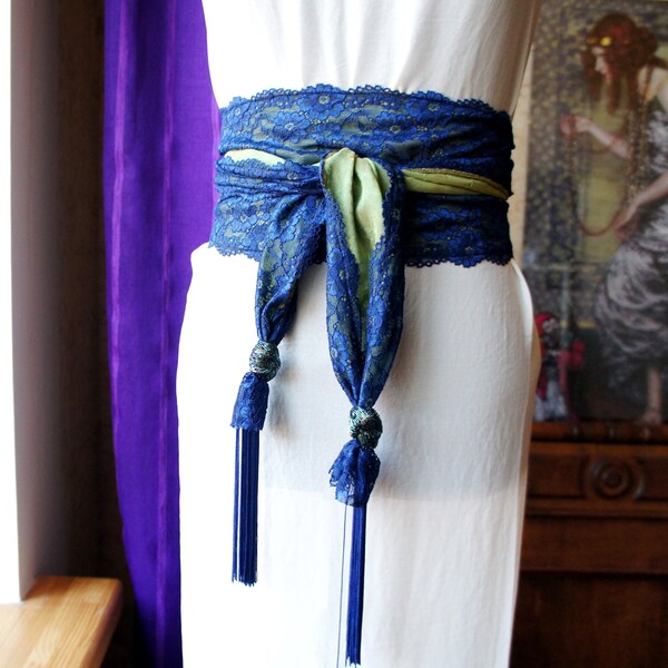 Lace Obi Belt - Etsy