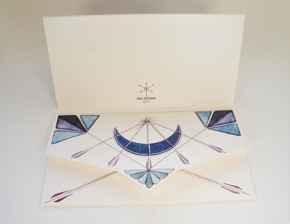 10x19cm Art Deco Invitation Envelope Money Envelope Gift - Etsy