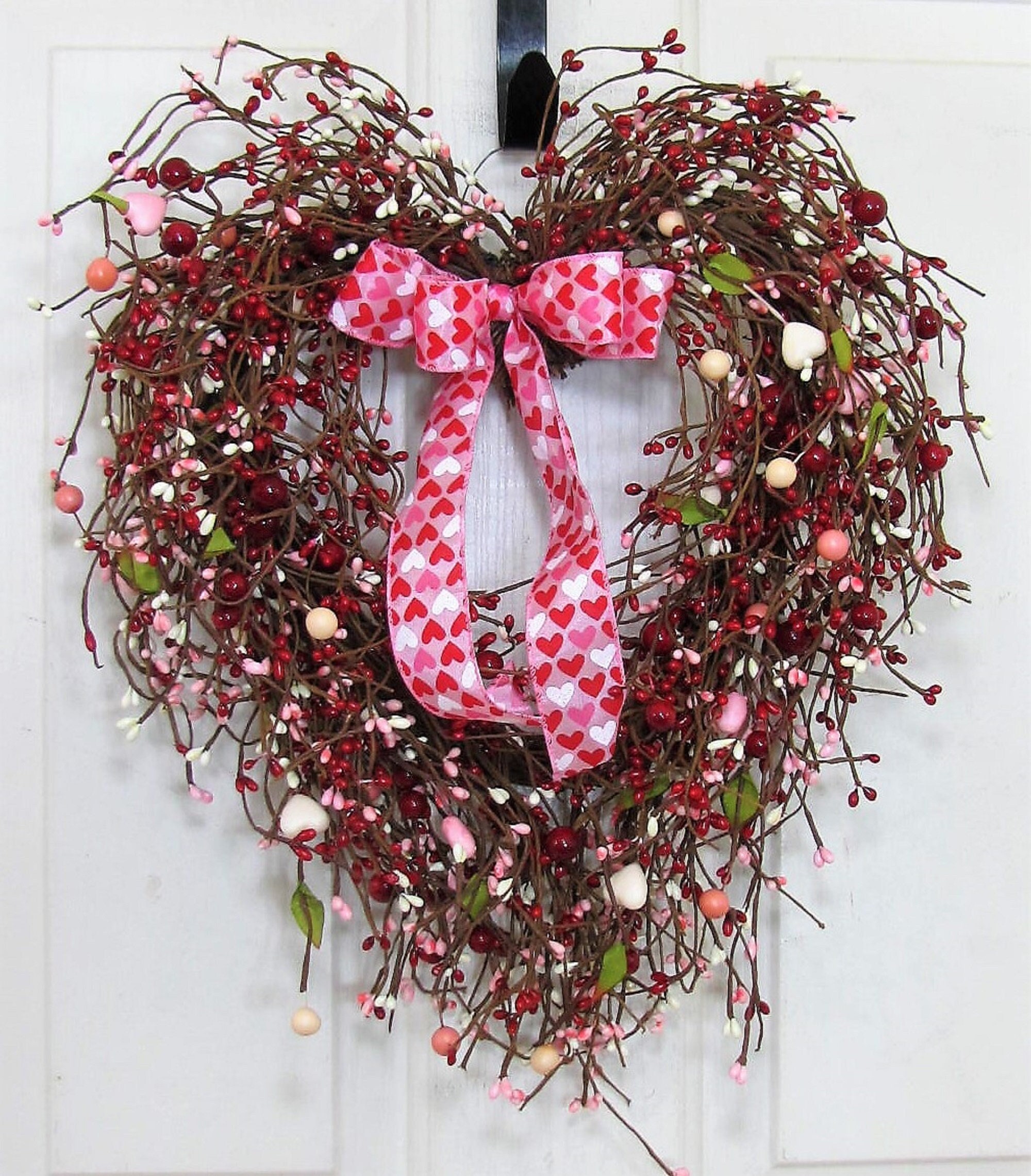 Berry Heart Wreath