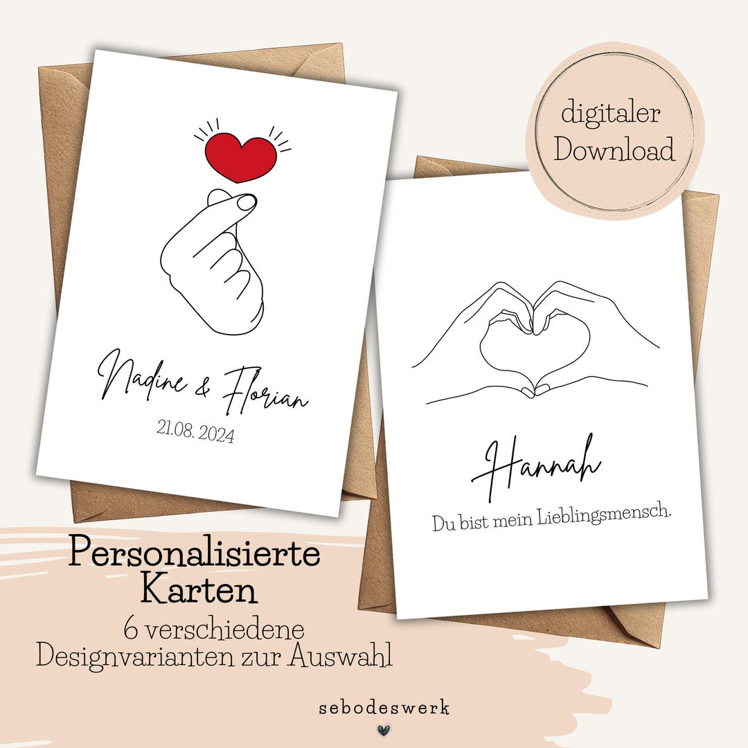 Personalized Digital Card for Loved Ones | Wedding Anniversary ...