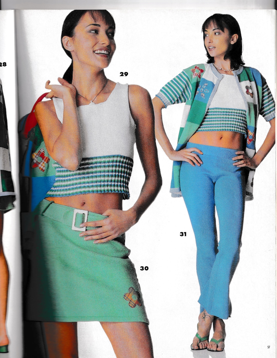 Vintage Vogue Knitting Magazine Spring/summer 1998: Designer Knits - Etsy
