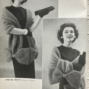 Vintage Knitting Patterns 50s Bernat Book 77 Premiere Collection in the ...