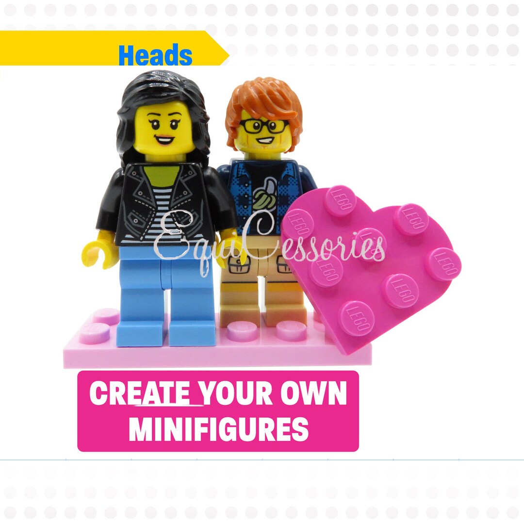 Couples in Love Personalized LEGO Figures / Create Your Own LEGO ...