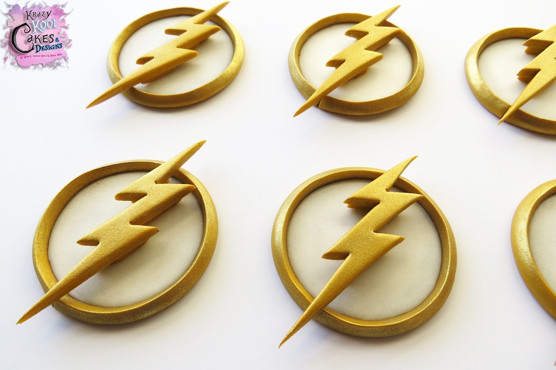 Lightning Flash Cupcake Toppers - Etsy