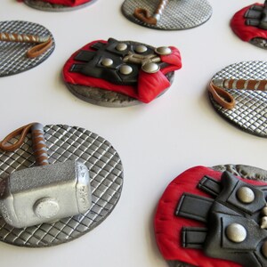 Thor Cupcake Toppers - Etsy