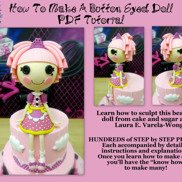 Button Eyed Doll - Etsy